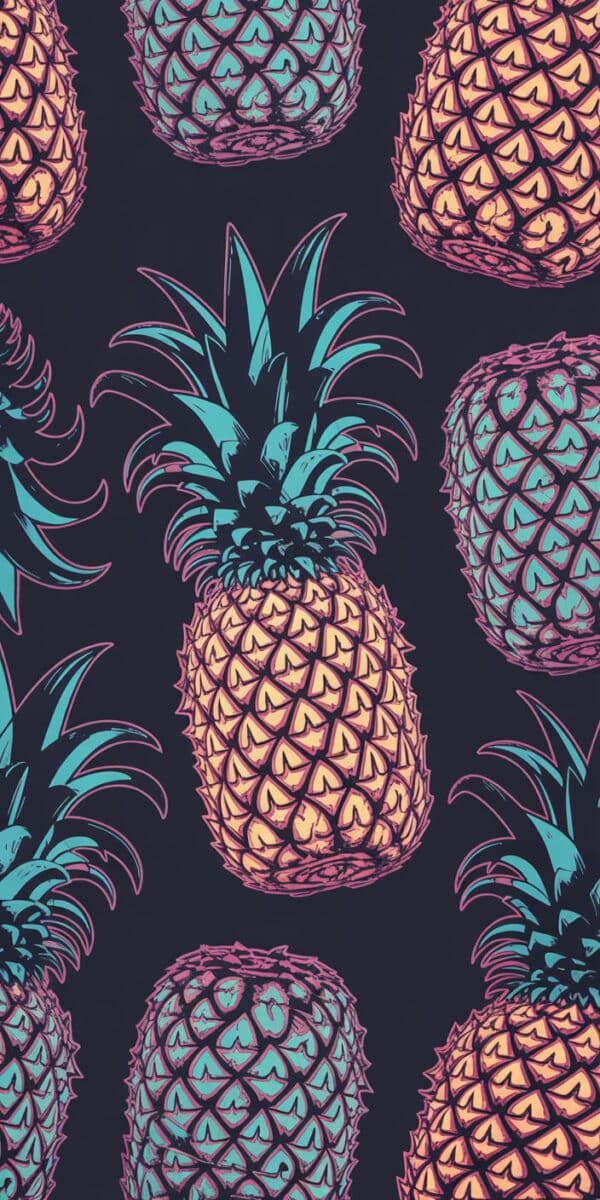 35 Cute Pineapple Wallpapers to Brighten Up Your Home Screen - Tech Swoon